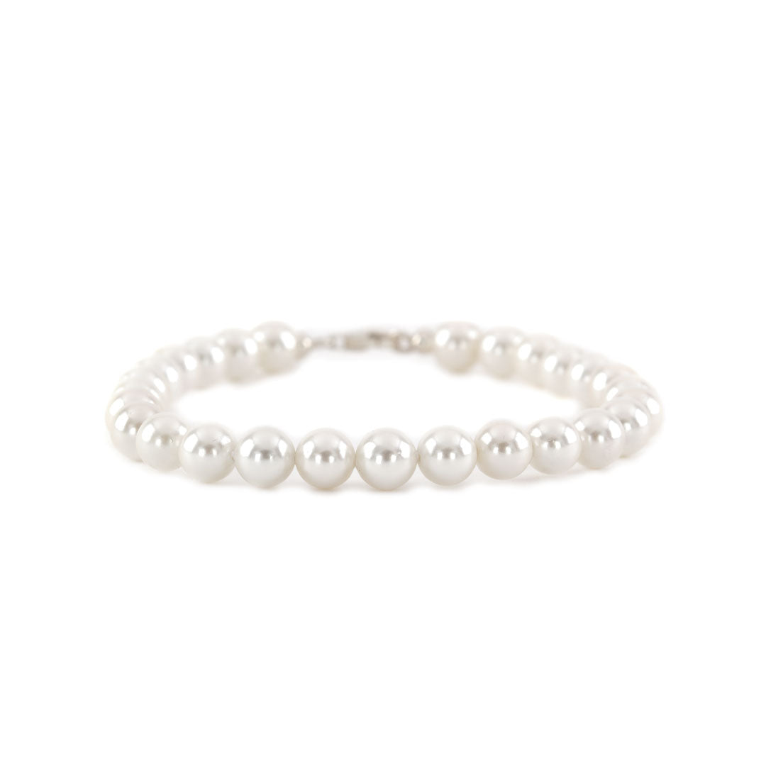 Silver Pearl Bracelet – Serge DeNimes