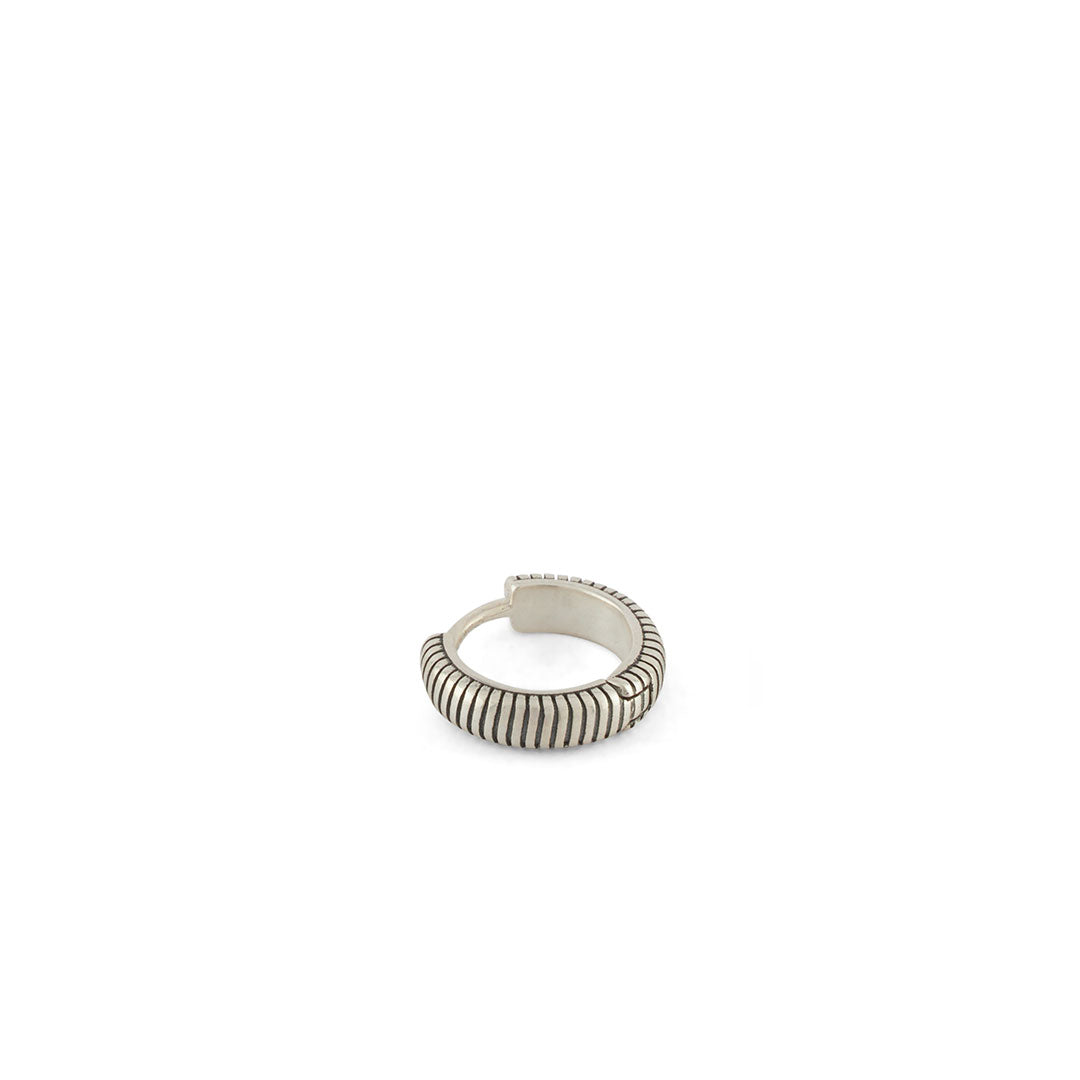 Silver Lasso Hoop Earring – Serge DeNimes