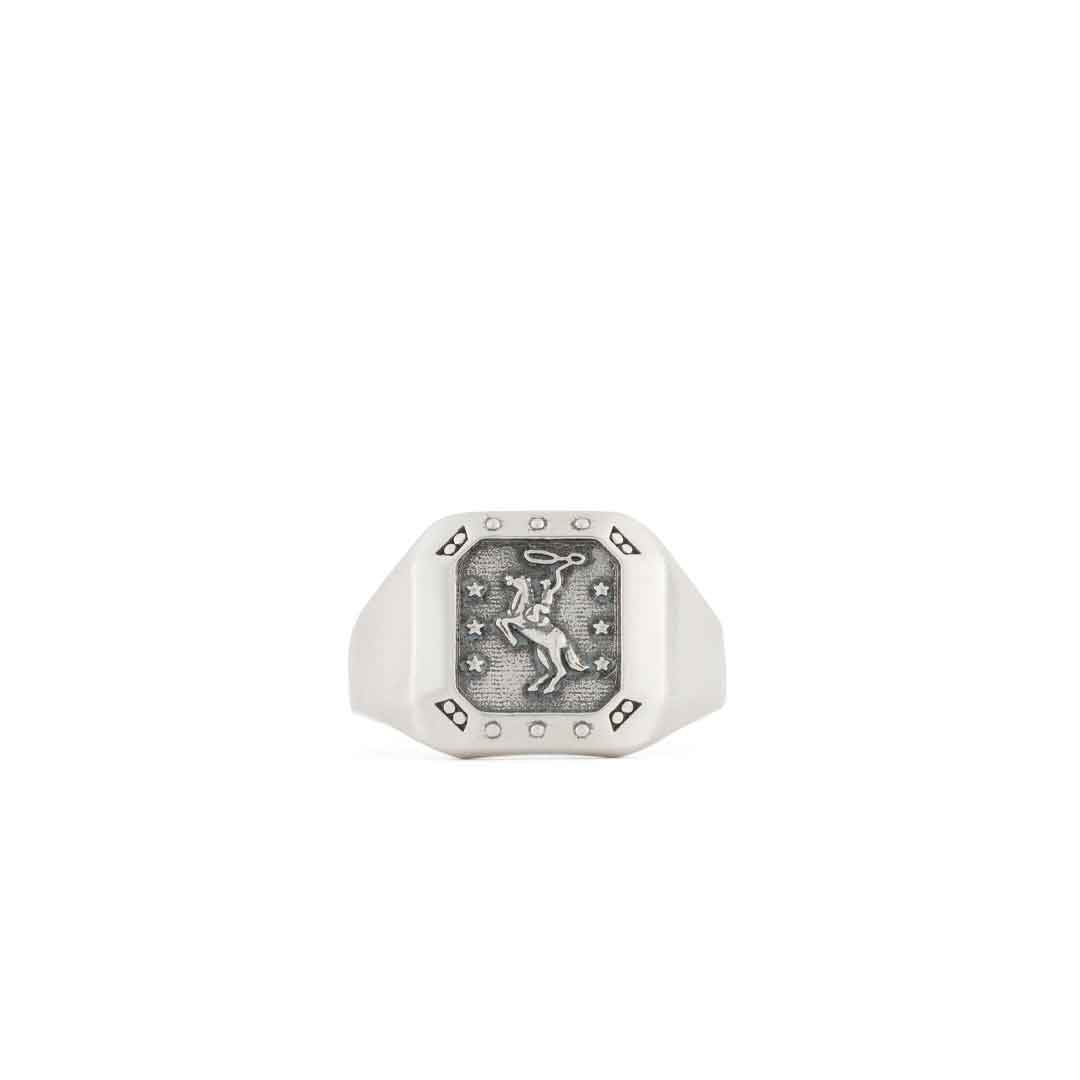 Silver Rodeo Ring – Serge DeNimes