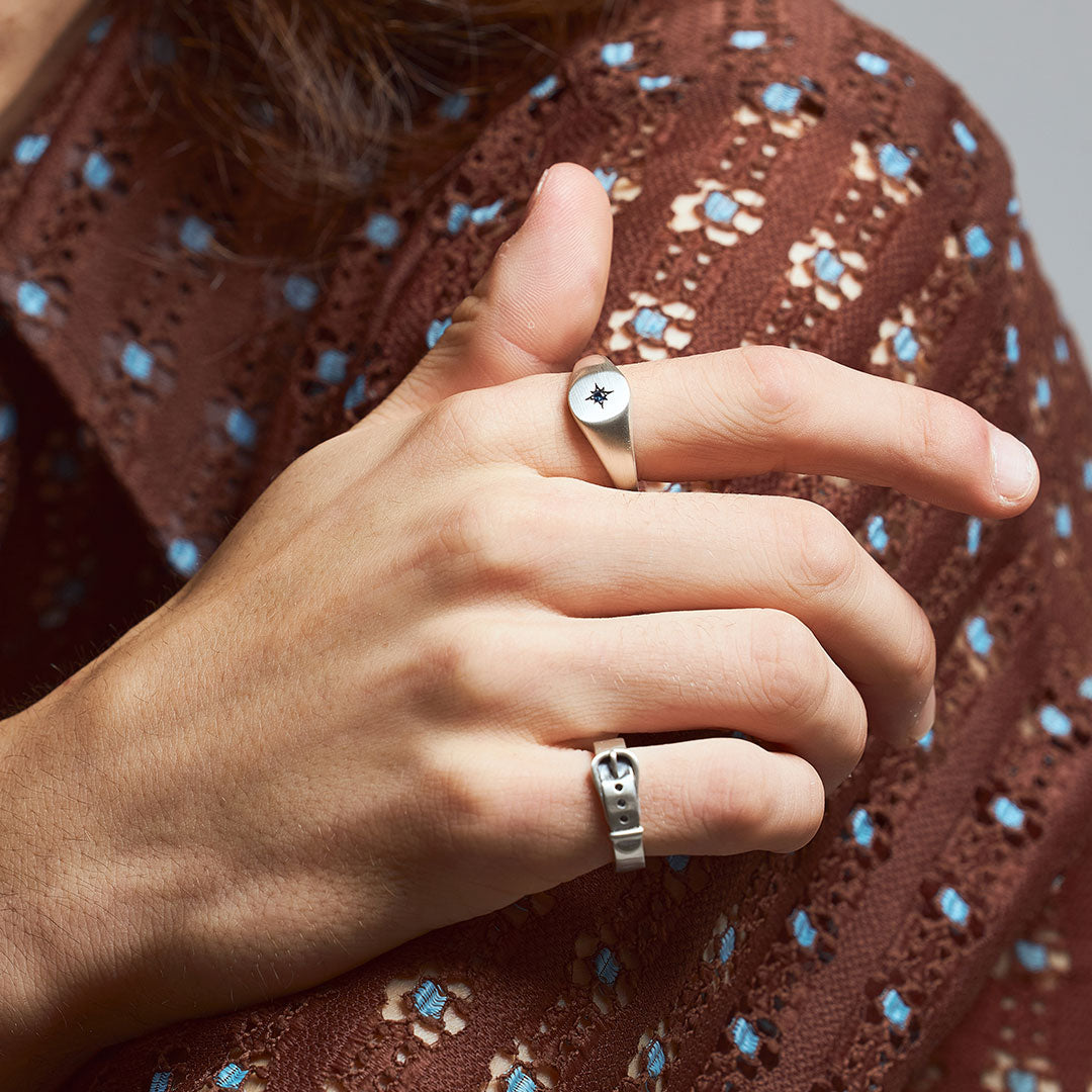 Silver Royal Envy Ring – Serge DeNimes