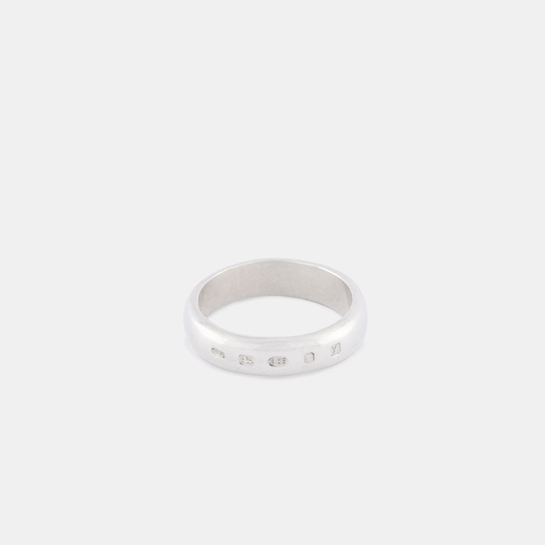 Silver Traditional Hallmark Ring – Serge DeNimes