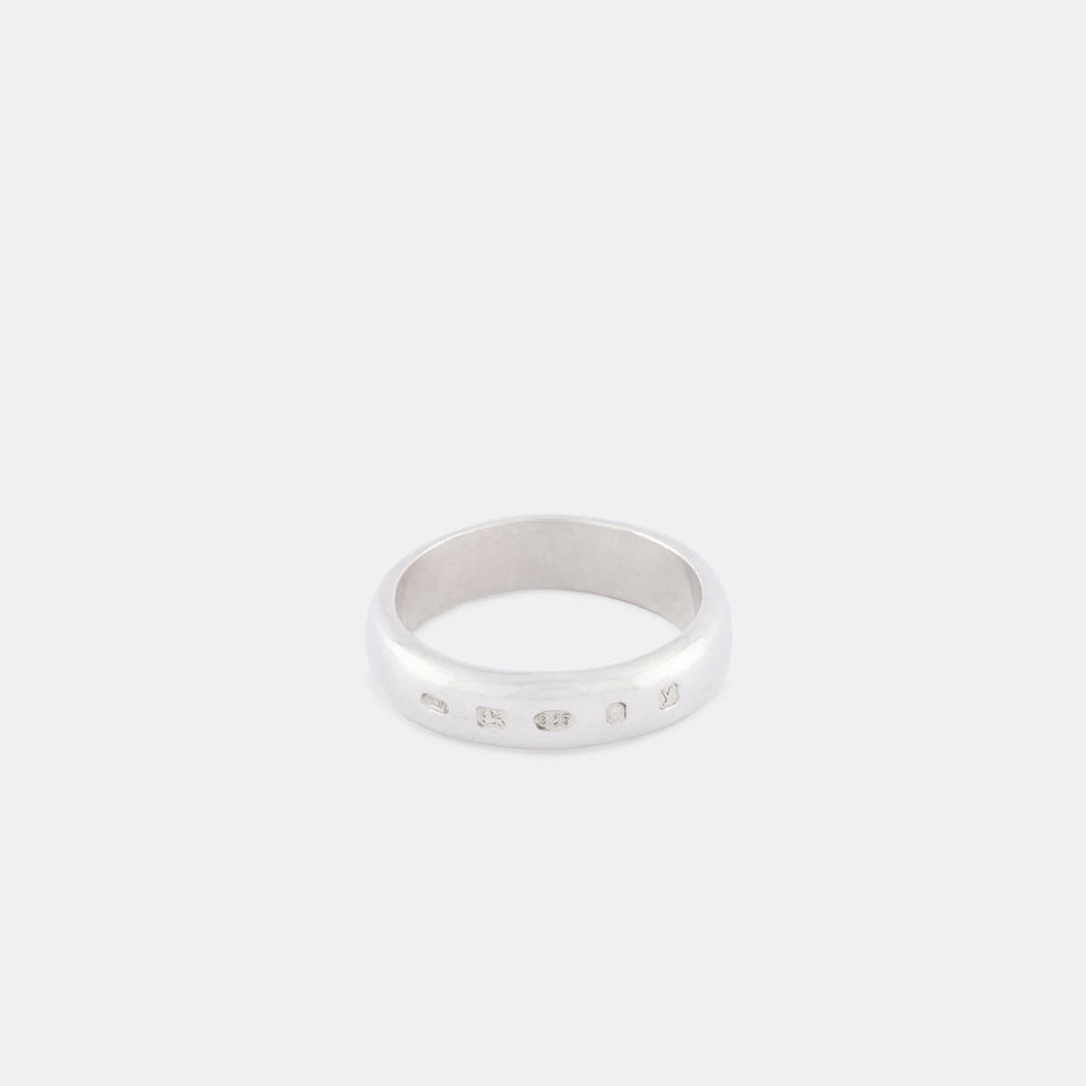 Silver Traditional Hallmark Ring – Serge DeNimes