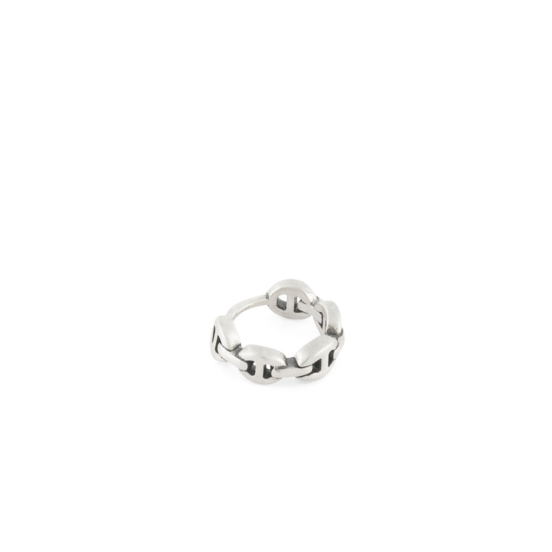 Silver Wanted Hoop Earring – Serge DeNimes
