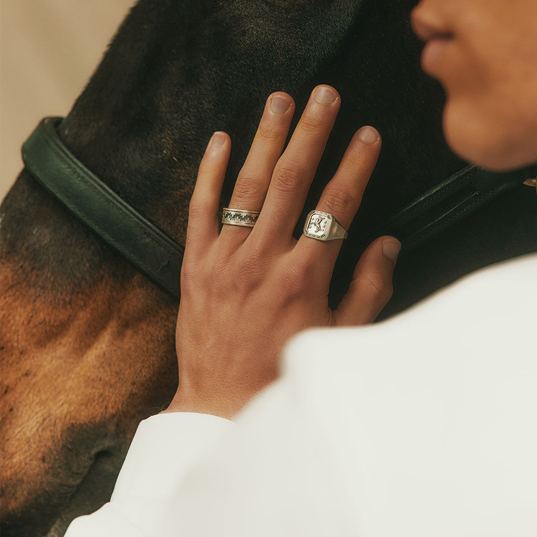 Silver Western Ring – Serge DeNimes