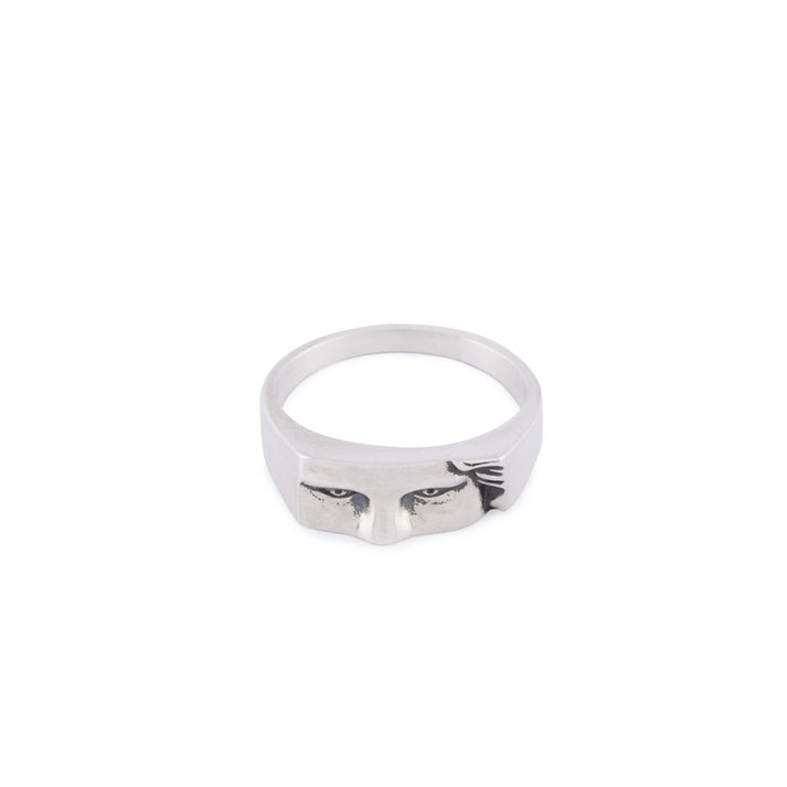 Silver Zeus Ring | Men’s 925 Sterling Silver | Serge DeNimes