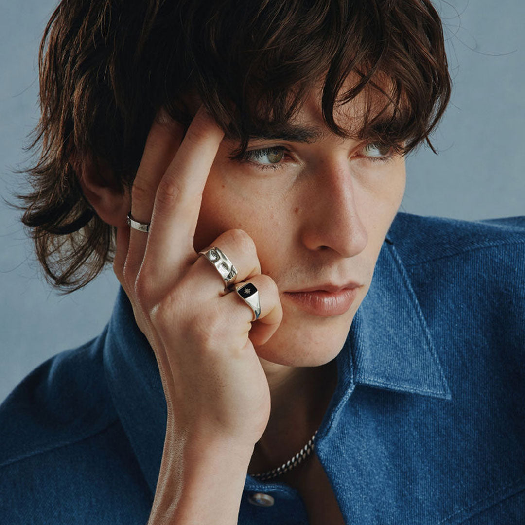 Silver Zeus Ring – Serge DeNimes