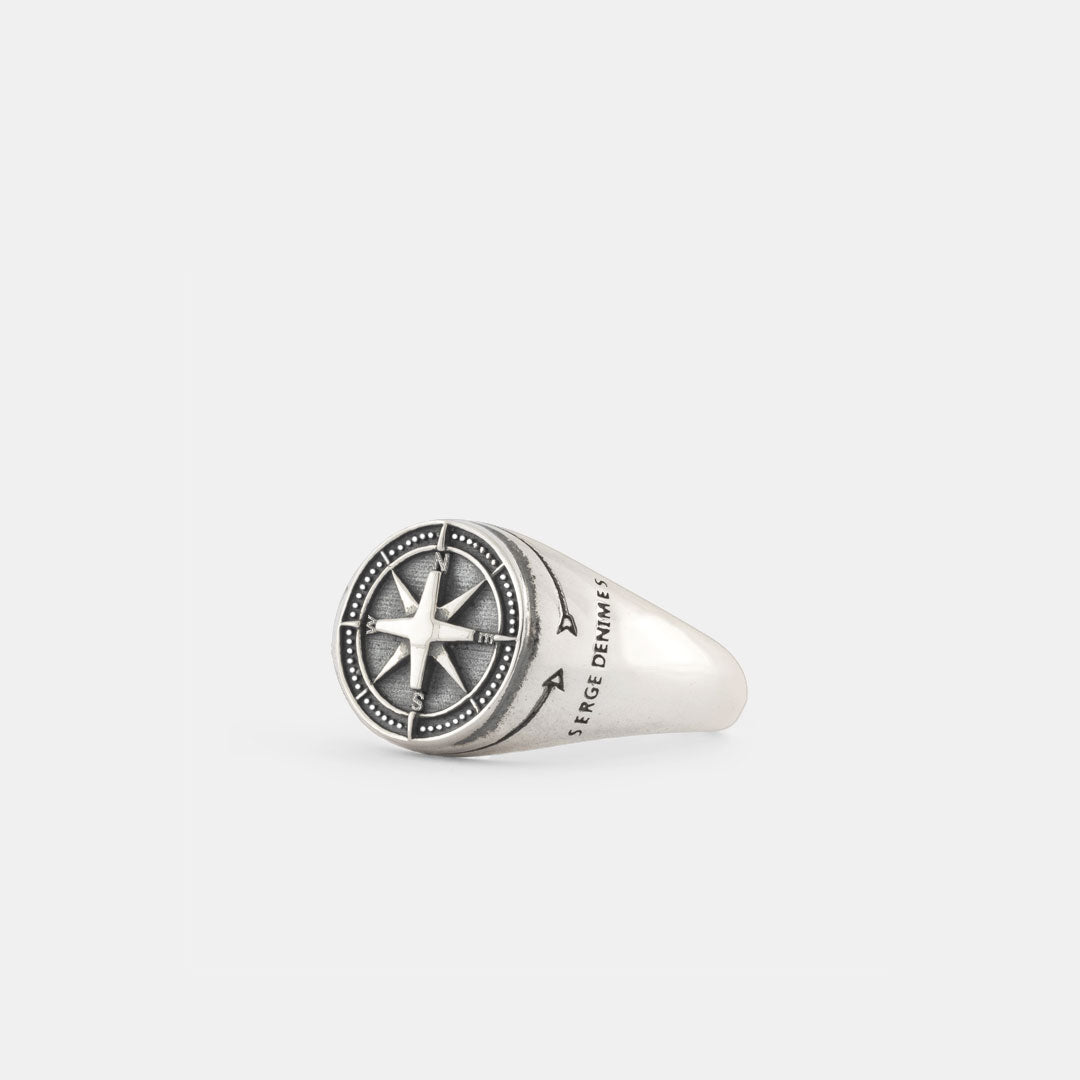 Silver Napoleon Ring – Serge DeNimes