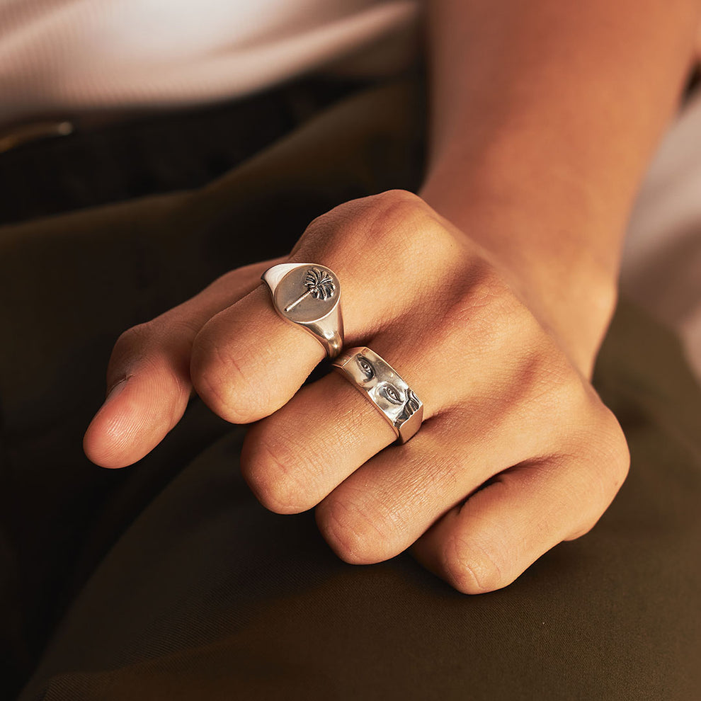 Silver Zeus Ring – Serge DeNimes